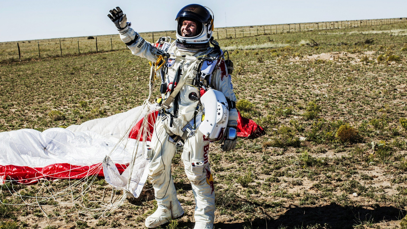 Red Bull Stratos Jump Wallpaper