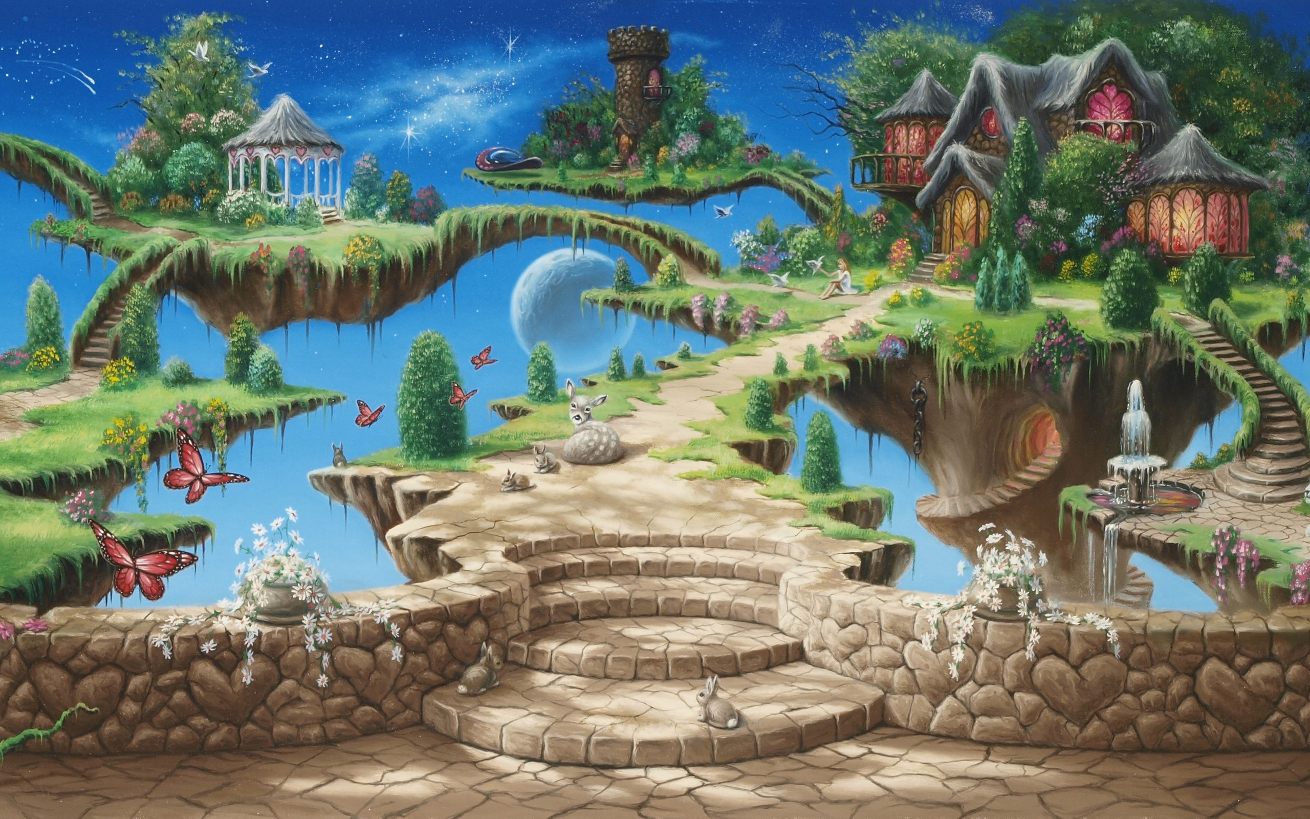 Dream World Wallpaper Hd