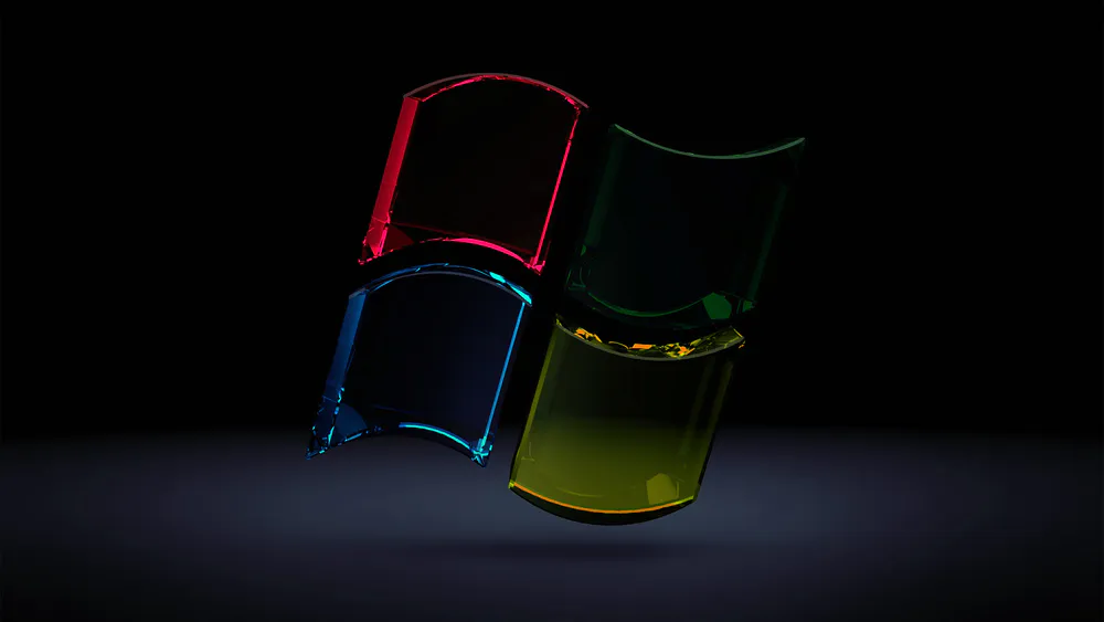 Обрезать вручную обои Windows Glass Logo 3d, Windows, Glass, Логотип ...