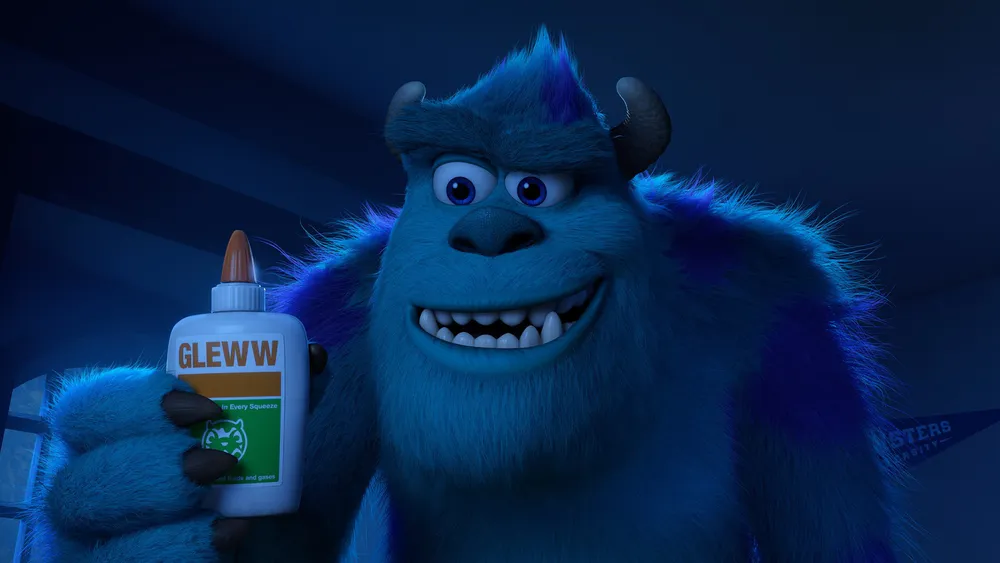 Обрезать вручную обои Monsters Inc Sully With Glue, Monsters, Inc ...