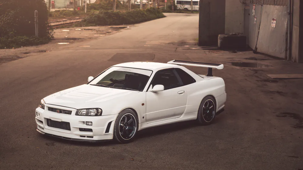 Manually crop Nissan Skyline GT R R34, Nissan, Skyline, GT, R34 ...