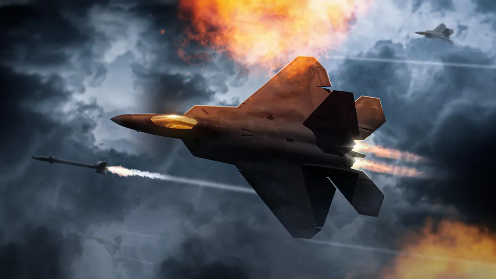 Manually crop F22 Raptor, F22, Raptor, Airplane, Bomber, Flight, Rocket ...
