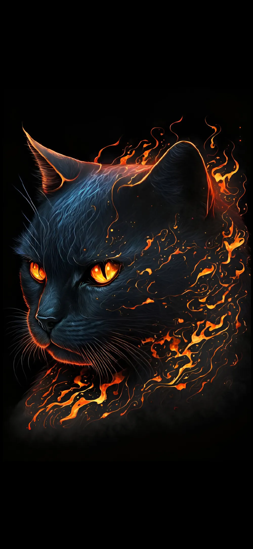 Fire Animals Wallpaper